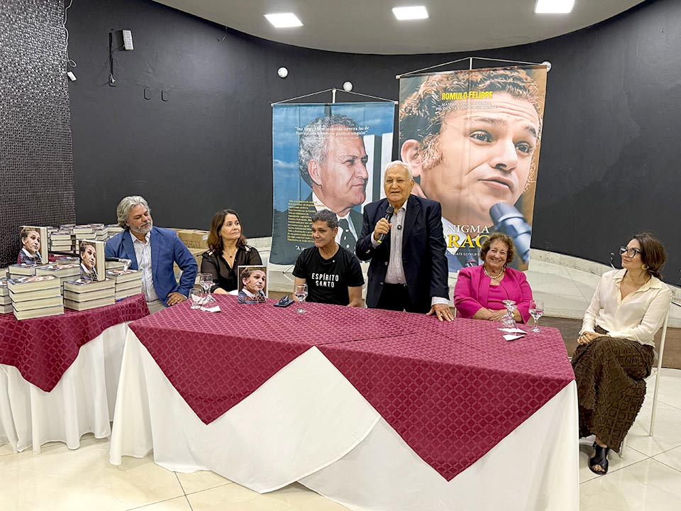 Biografia de Ferraço é apresentada em evento – EM OFF Notícias